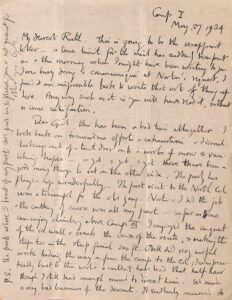 Last Letters of George Mallory Now Online » Explorersweb
