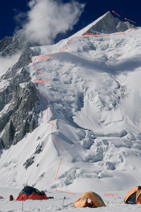 Livingstone on the New Gasherbrum III Route » Explorersweb