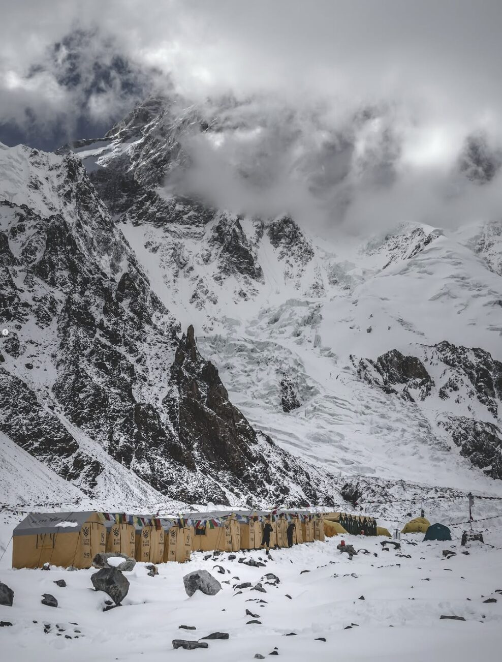 Mingma David Sherpa: Rockfall and High Winds Disrupt Rope Fixing on K2 ...